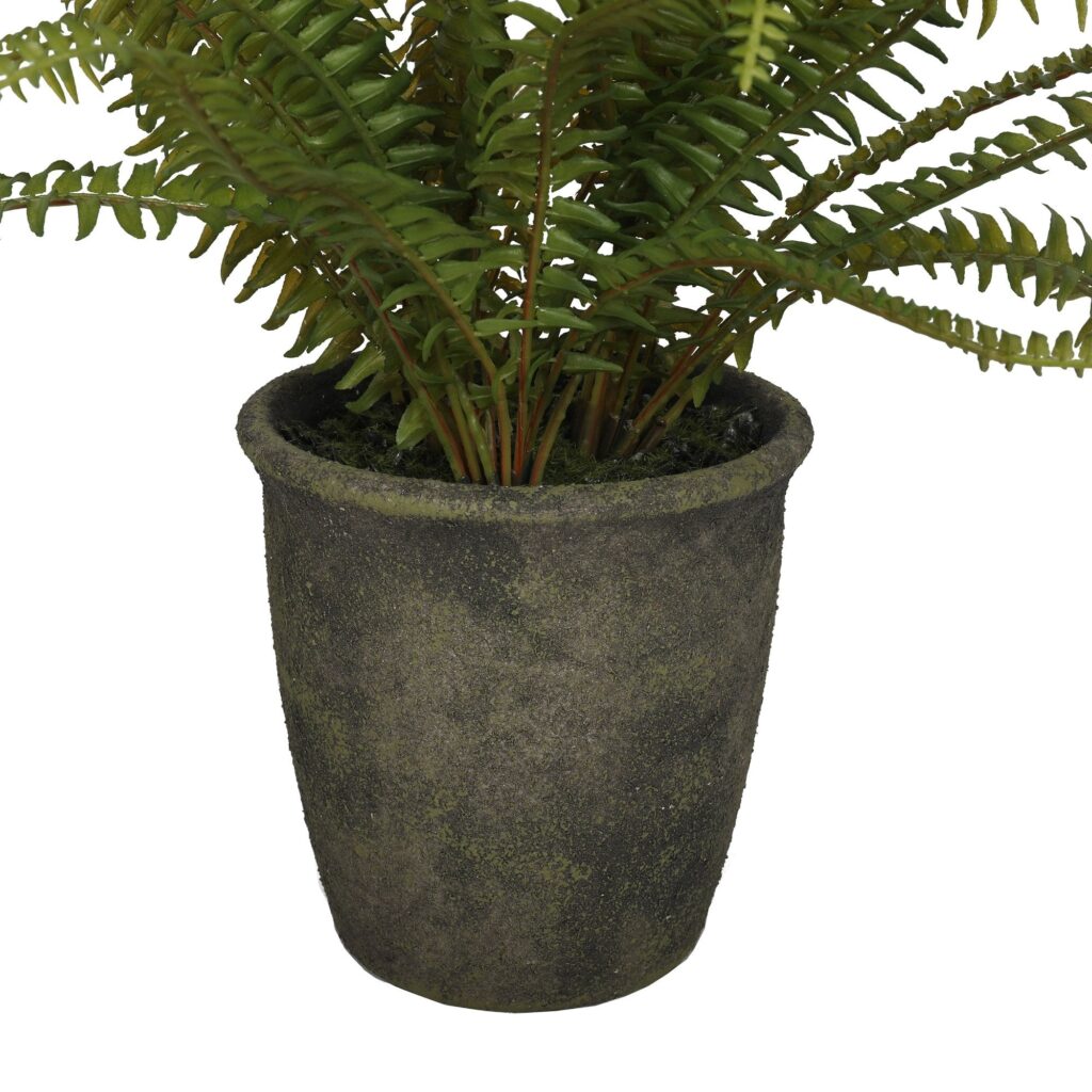 Artificial Urban Jungle Potted Fern Plant at Evergreen Direct