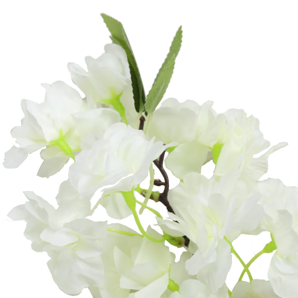 Artificial Cherry Blossom Stem and Flowering plants at Evergreen Direct