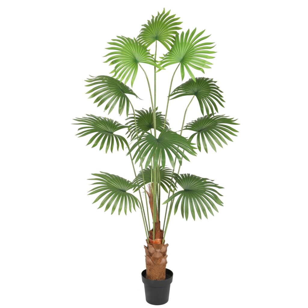 Artificial Fan Palm 180cm | Evergreen Direct