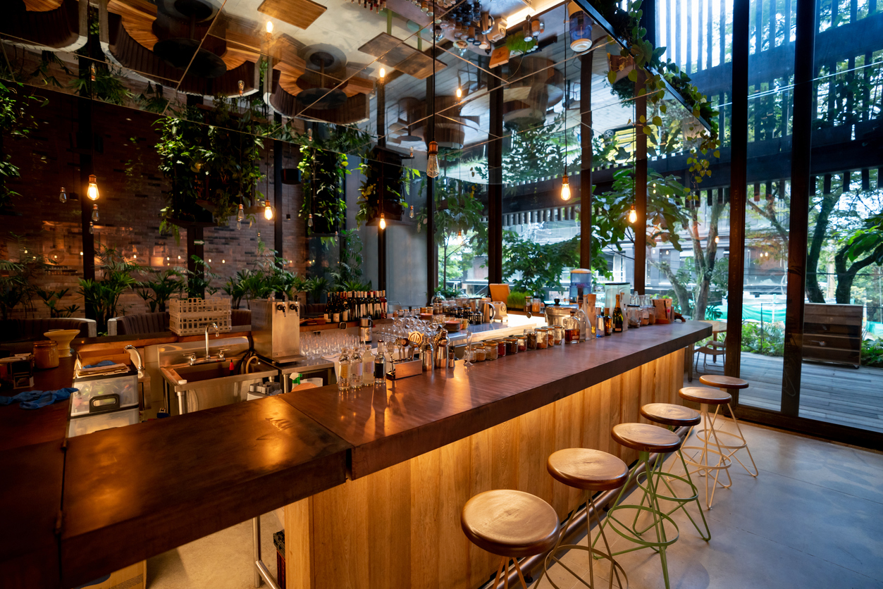 Plant Restaurant Decoration Ideas