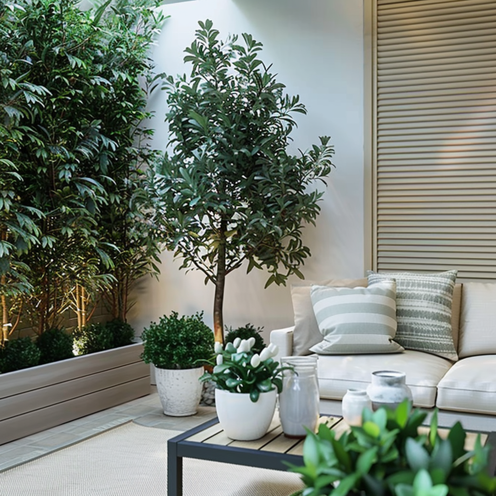 UV Artificial Trees | Faux Outdoor UV Trees | Evergreen