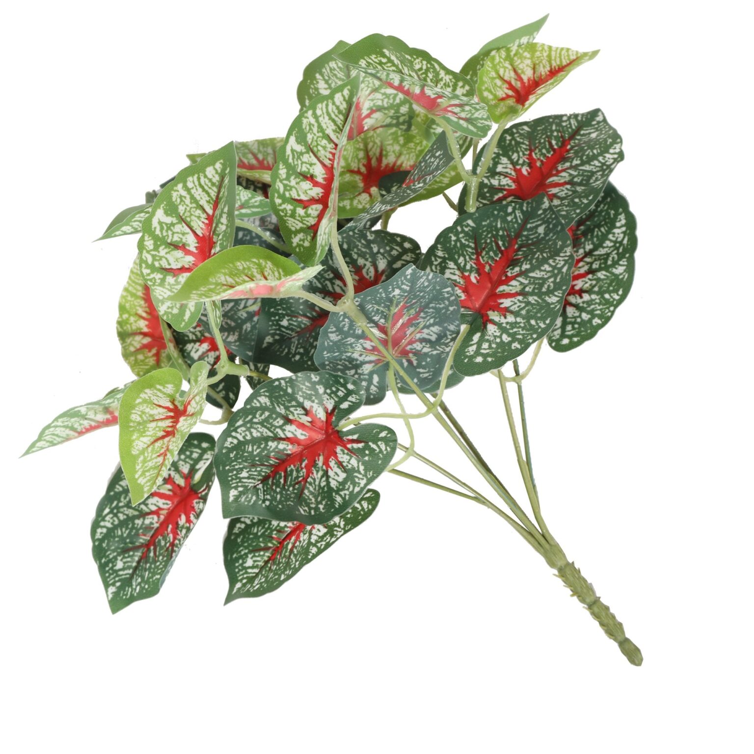 Artificial Red Taro Plant | Evergreen Direct
