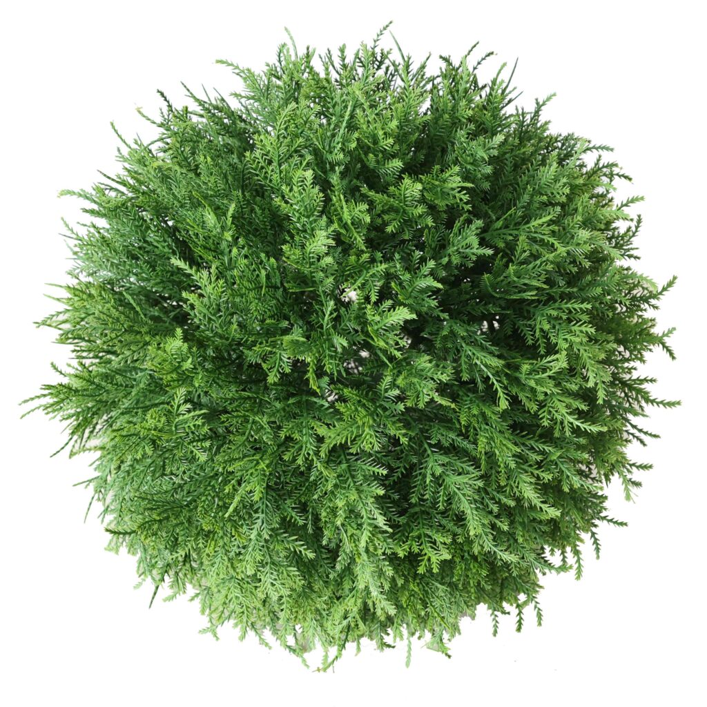 Artificial Cypress Topairy Ball | Evergreen Direct