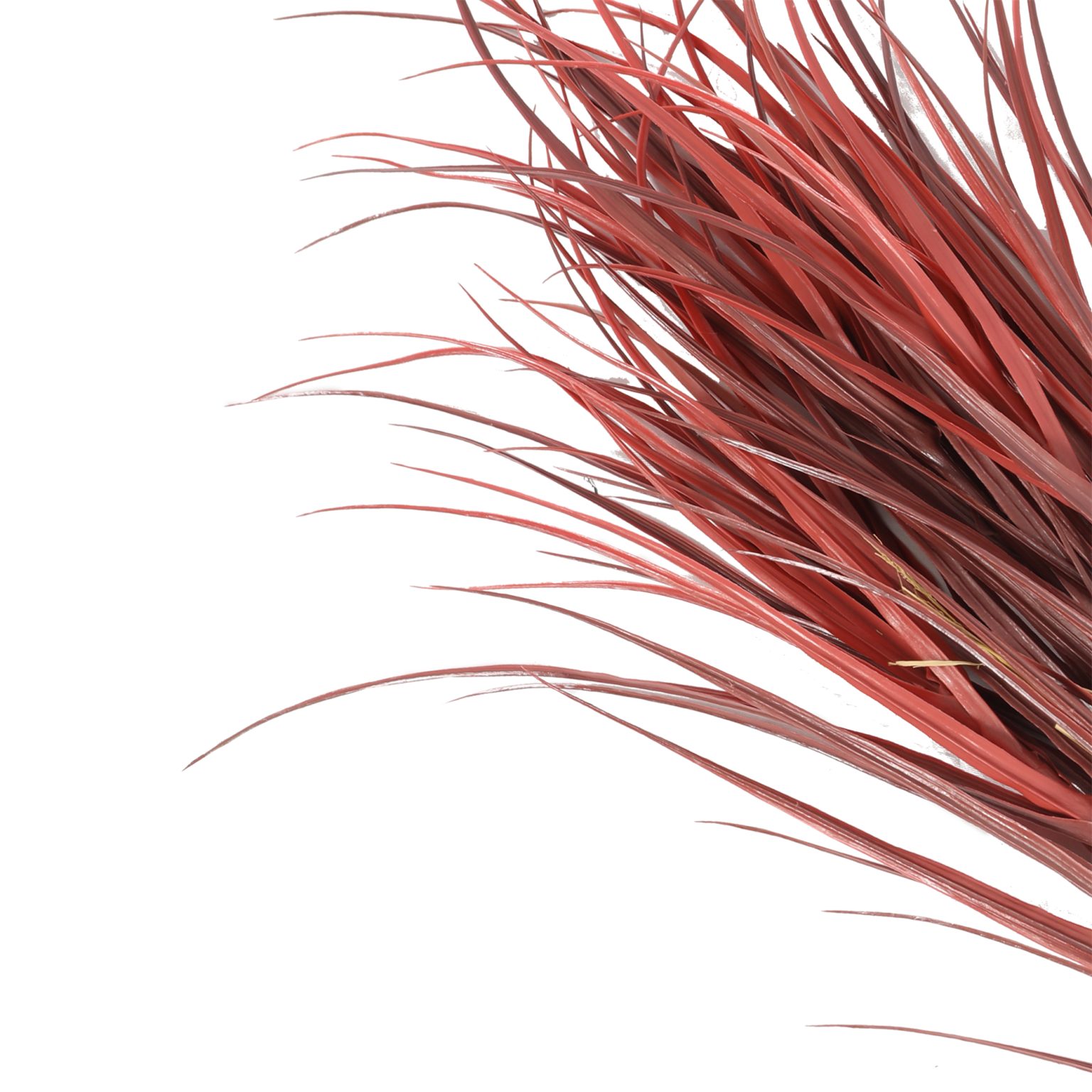 Artificial Palm Grass Deluxe Red Evergreen Direct