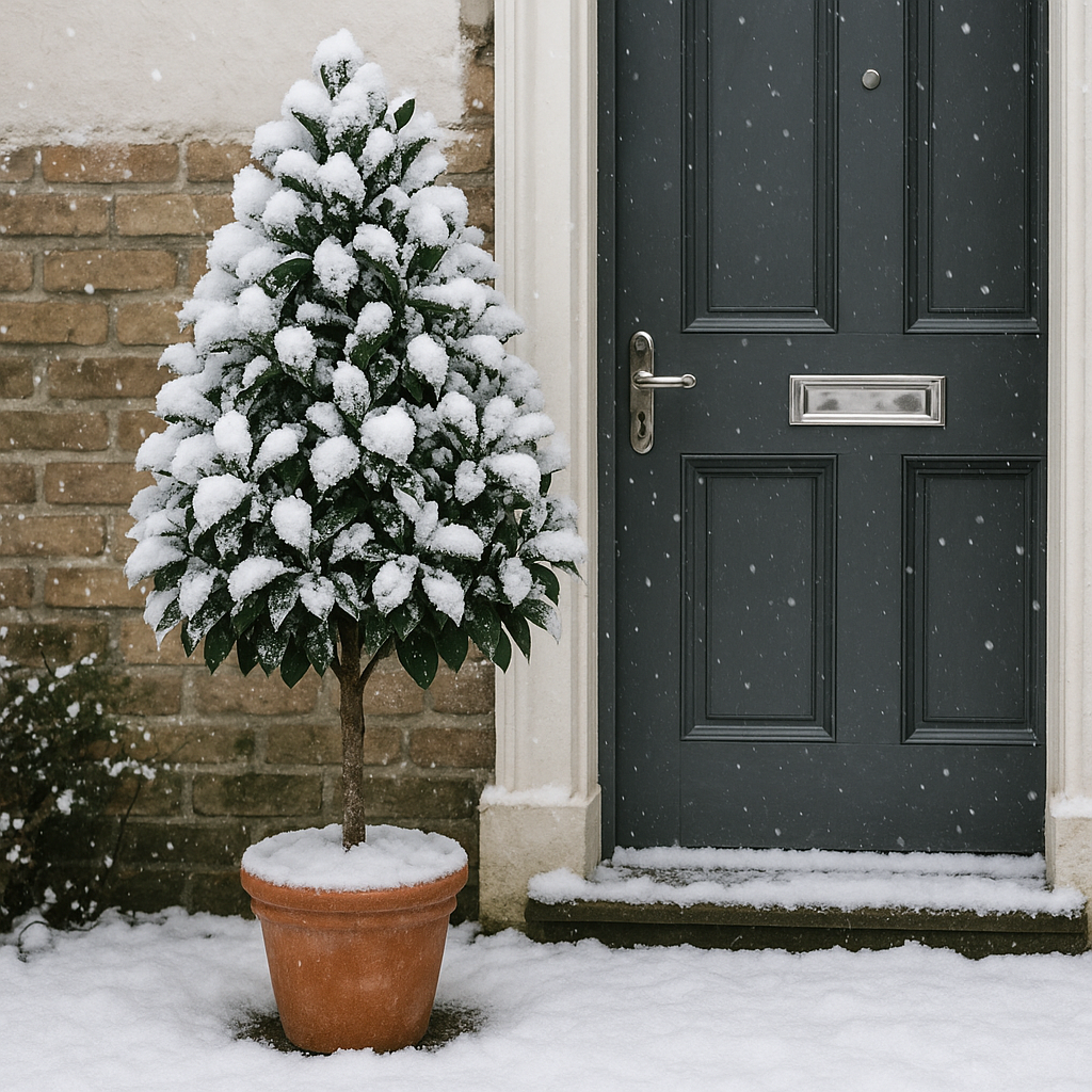 Decorate Your Doorway With Bay Trees | Evergreen